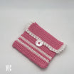 Hand Crochet Wallet Style Pouch – Wild Card Handcrafted